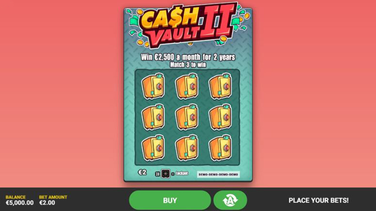 Cash Vault II - LVBet.com