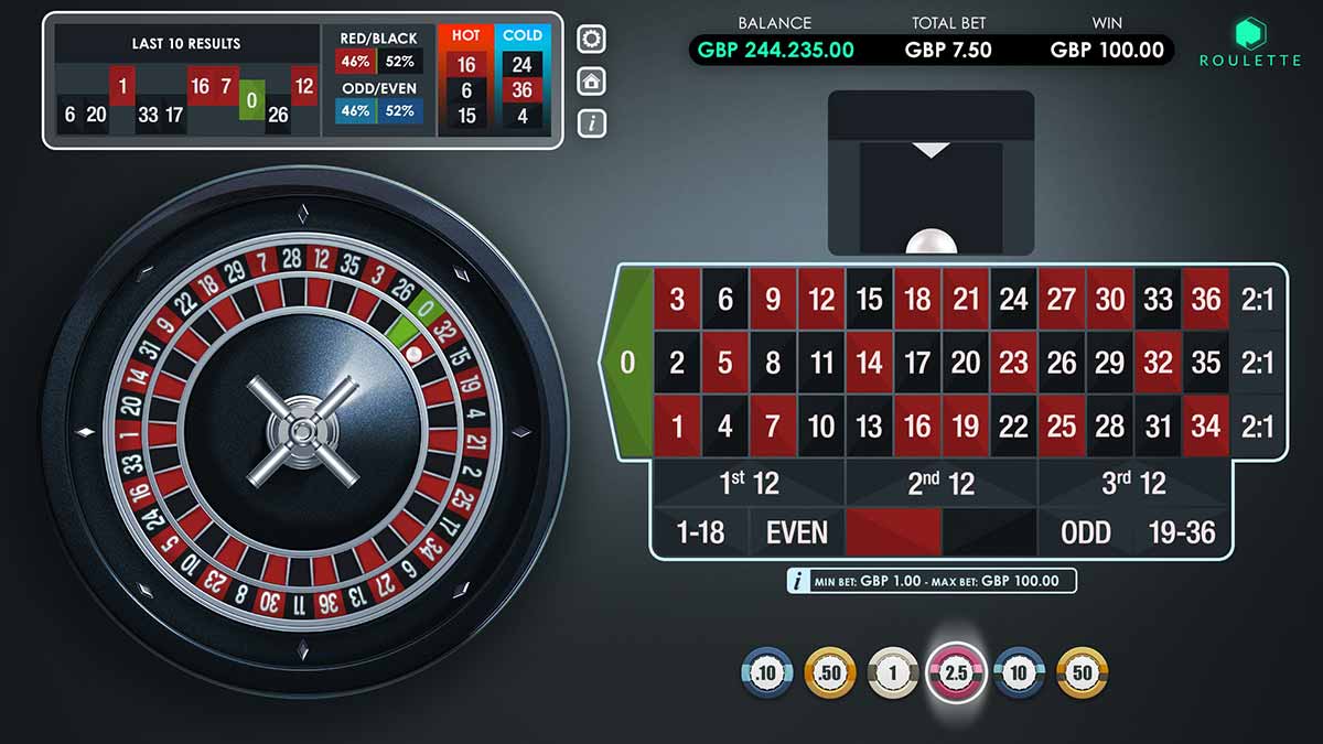 Play European Roulette from Microgaming and win at LV BET!