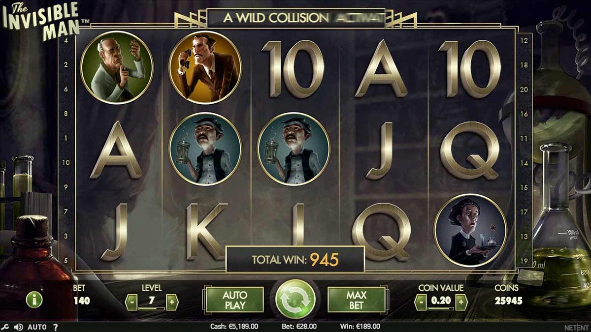 The Invisible Man - Play at LVBET.com
