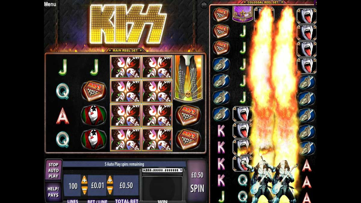 KISS - Reels of Rock - LVBet.com