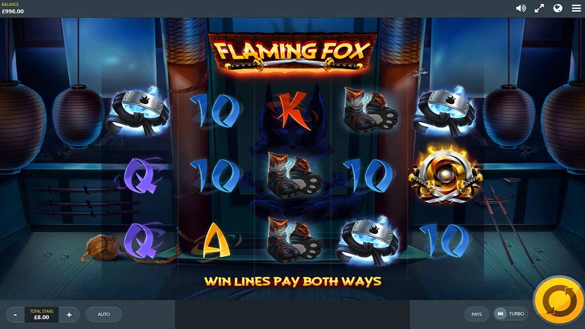 Flaming Fox - LVBet.com