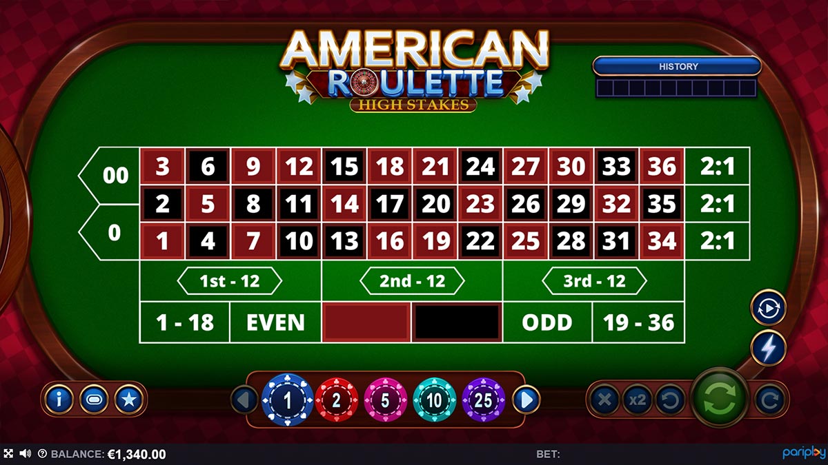 American Roulette - LVBet.com